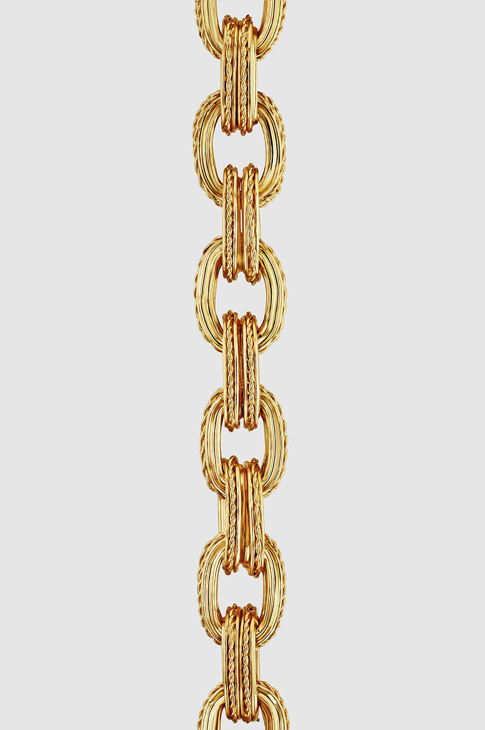 ANINE BING Double Link Chain Necklace - Gold