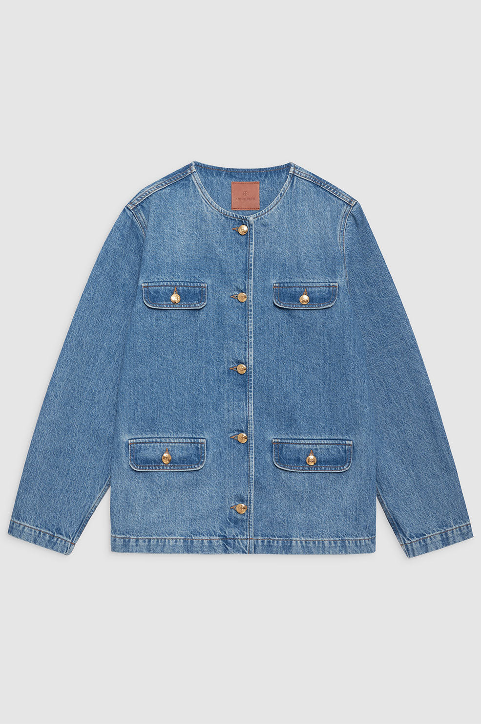 ANINE BING Janet Jacket - Atlantic Blue