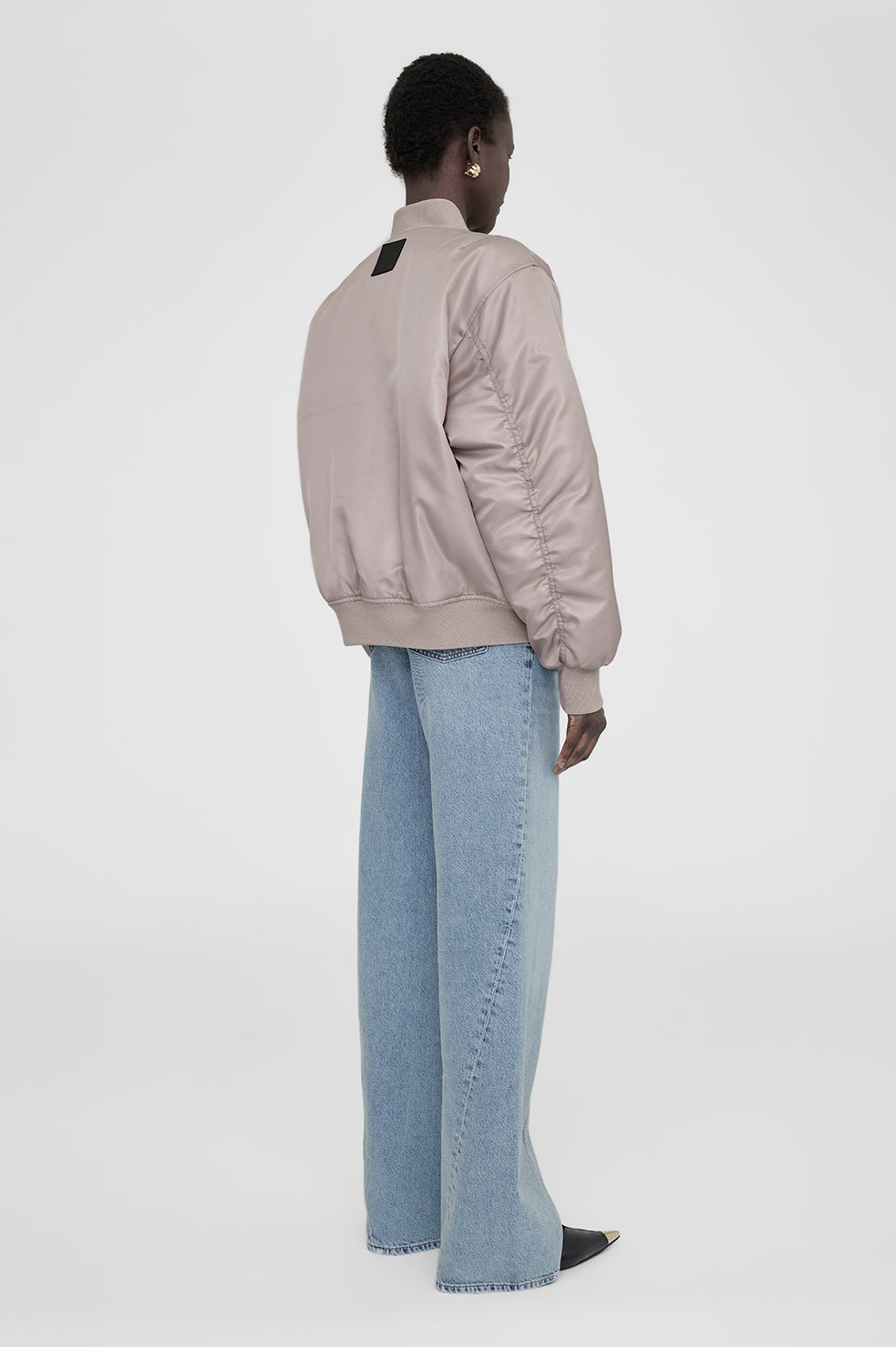 ANINE BING Leon Bomber - Army Green