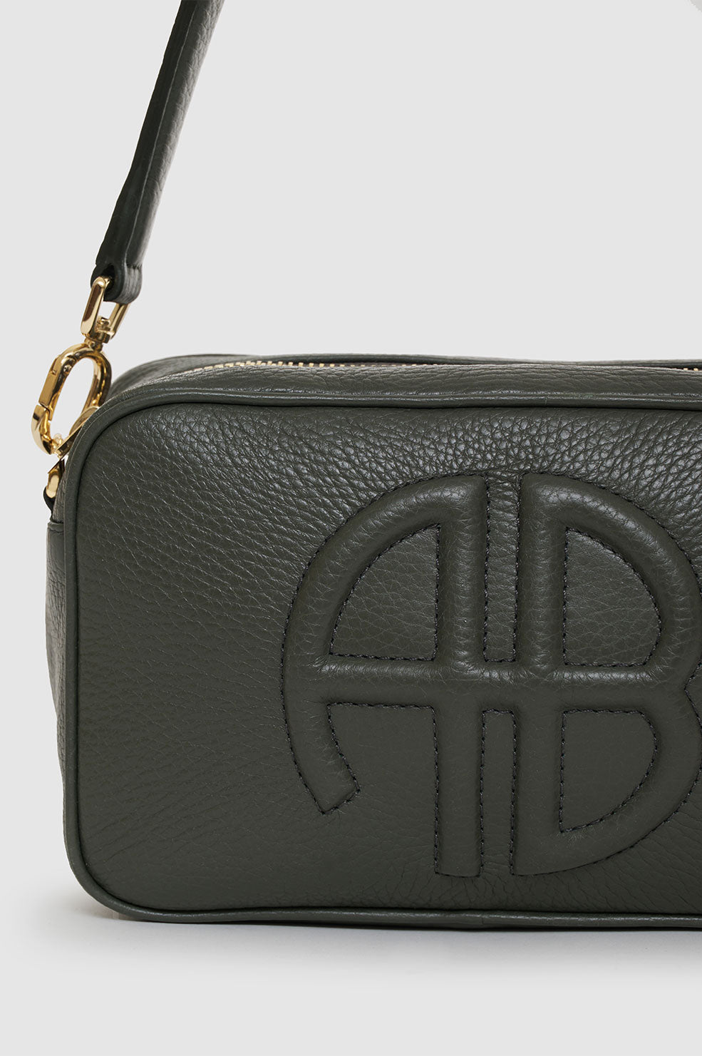 ANINE BING Lili Bag - Black Pebbled