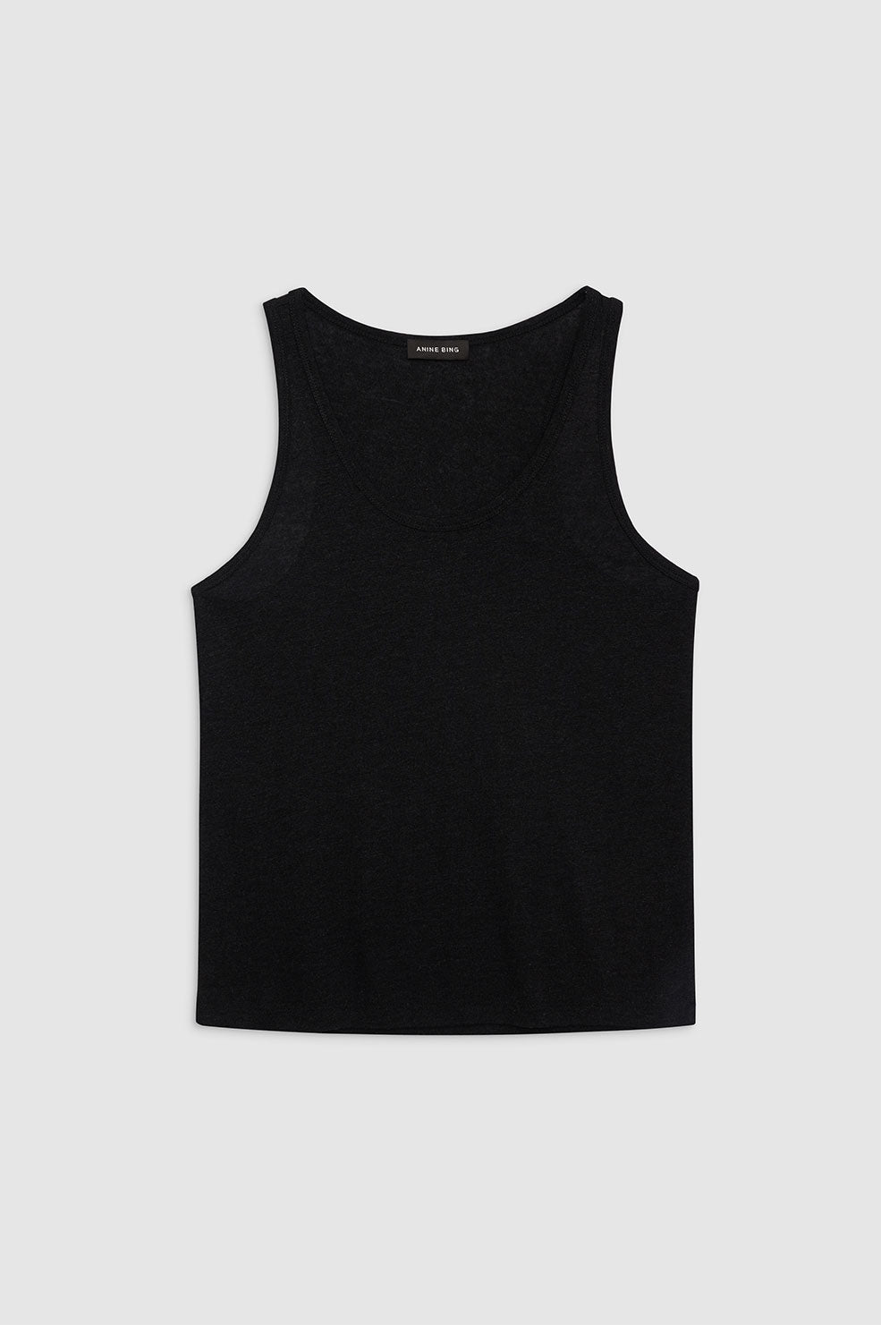 ANINE BING Lori Tank - Heathered Black