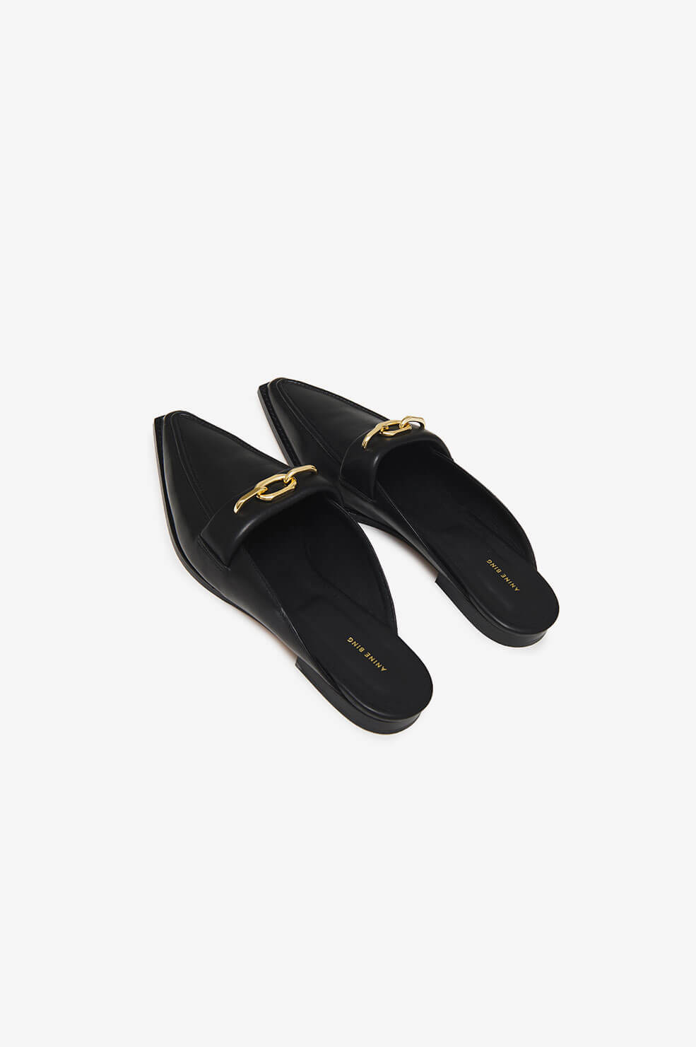 ANINE BING Selma Mules - Black
