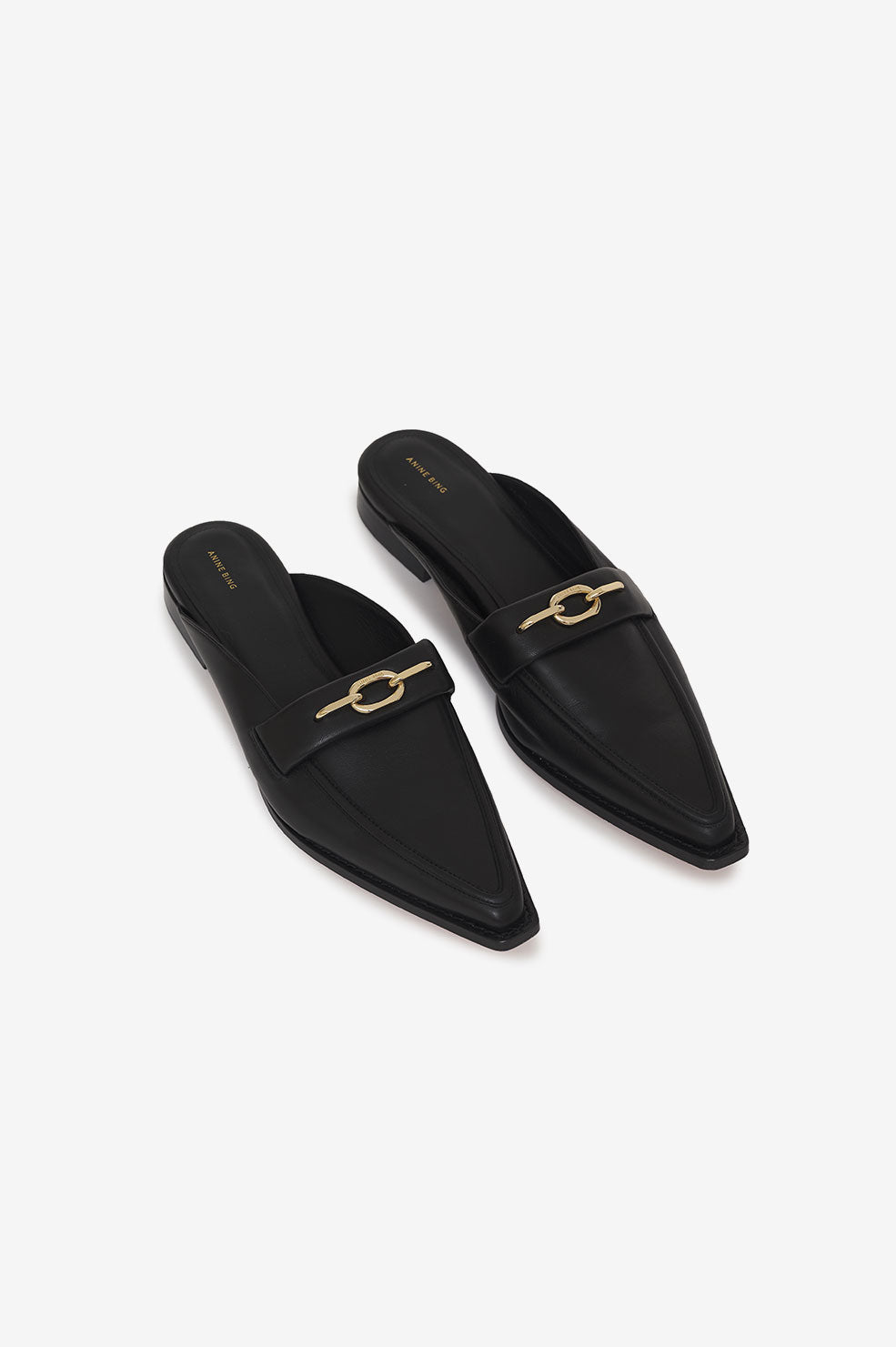 ANINE BING Selma Mules - Black