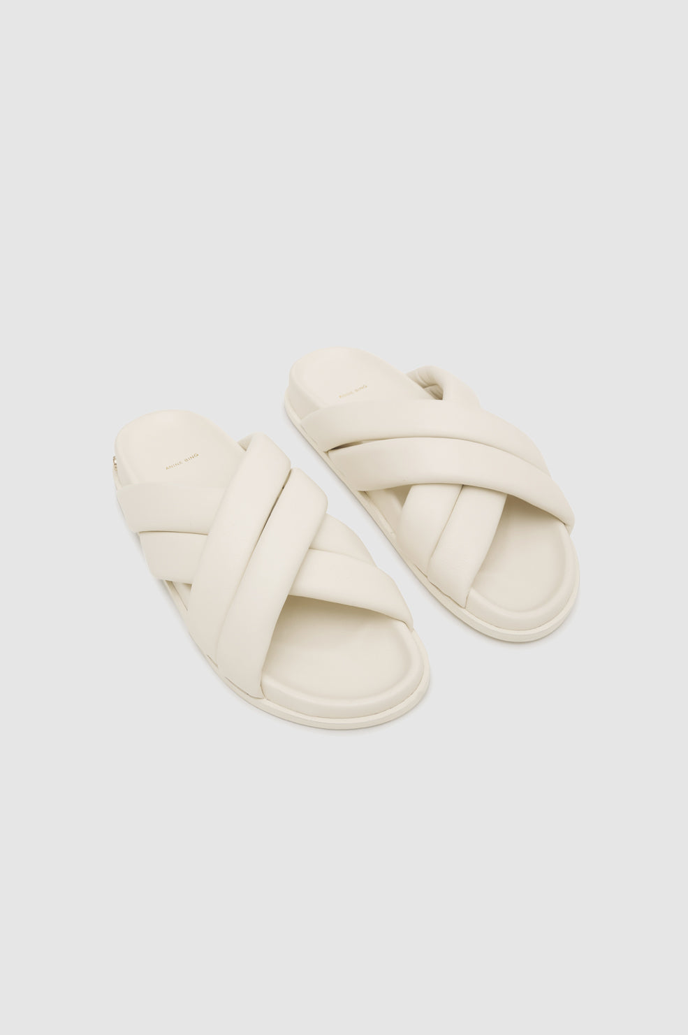 ANINE BING Lizzie Slides - Ivory